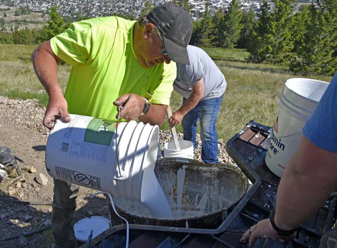 C-Hill volunteers fight the fade to honor Anaconda Central
