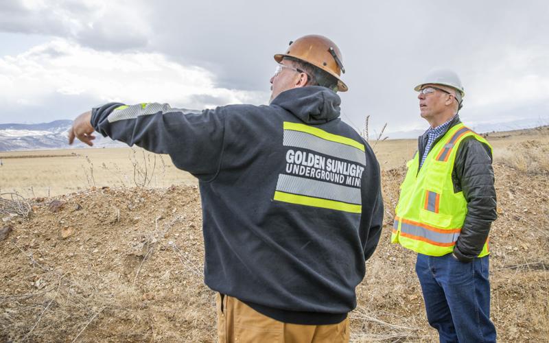Gianforte tours Golden Sunlight mine