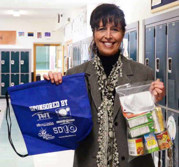 Anaconda BackPack program helps feed kids