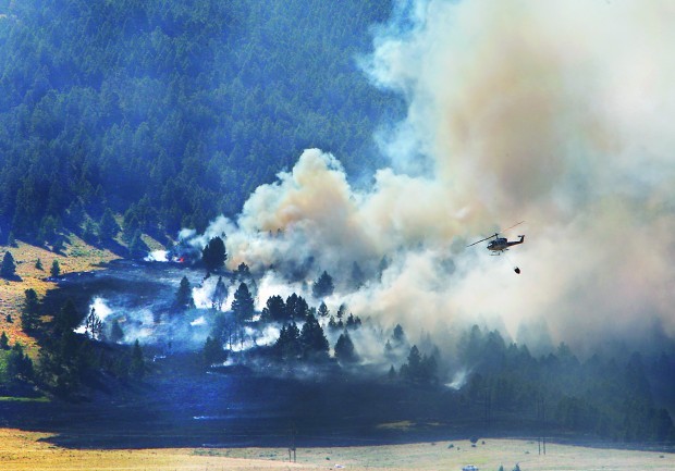 Fire erupts at Buxton