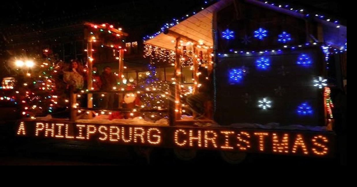 Yule Night Light Parade set in Philipsburg