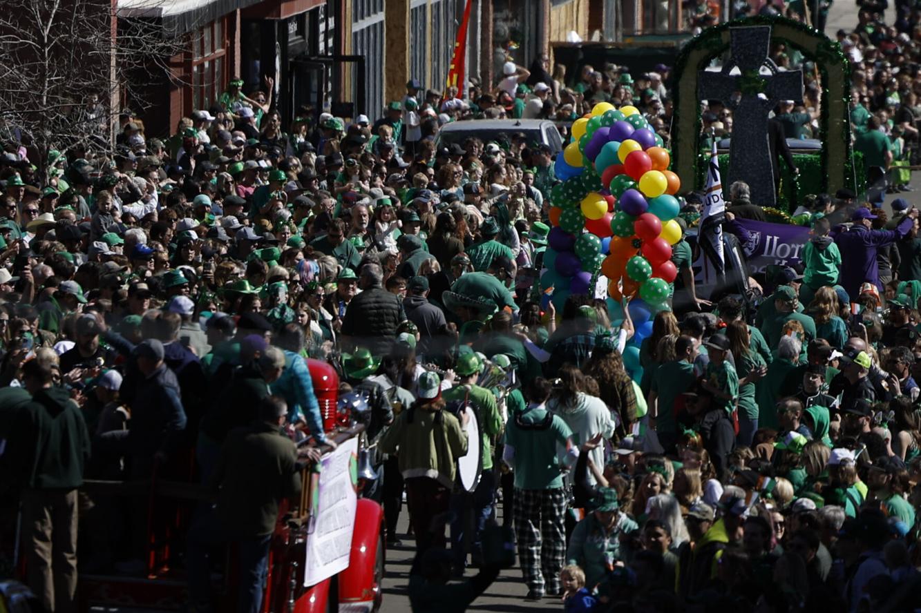 Entries for the 2026 St. Patrick's Day parade in Butte