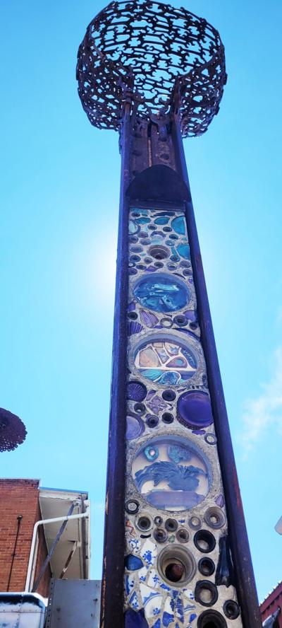 Hutchins’ artwork displayed at Superfund site