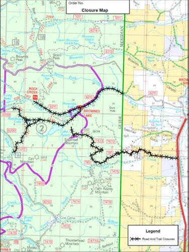 12-acre wildfire burning near Agnes Lake; Nez Perce Fire stays the same