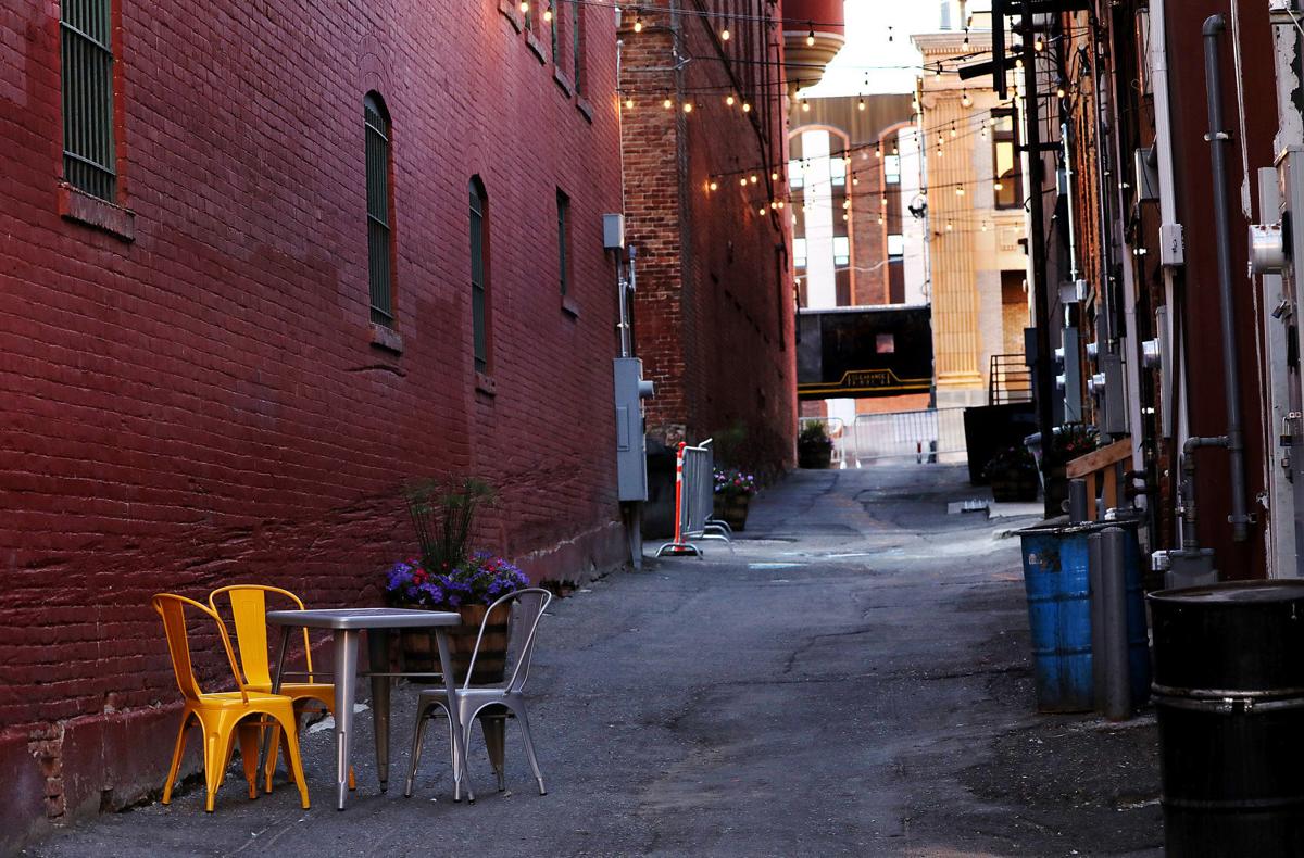 Alley makeover project shows signs of life