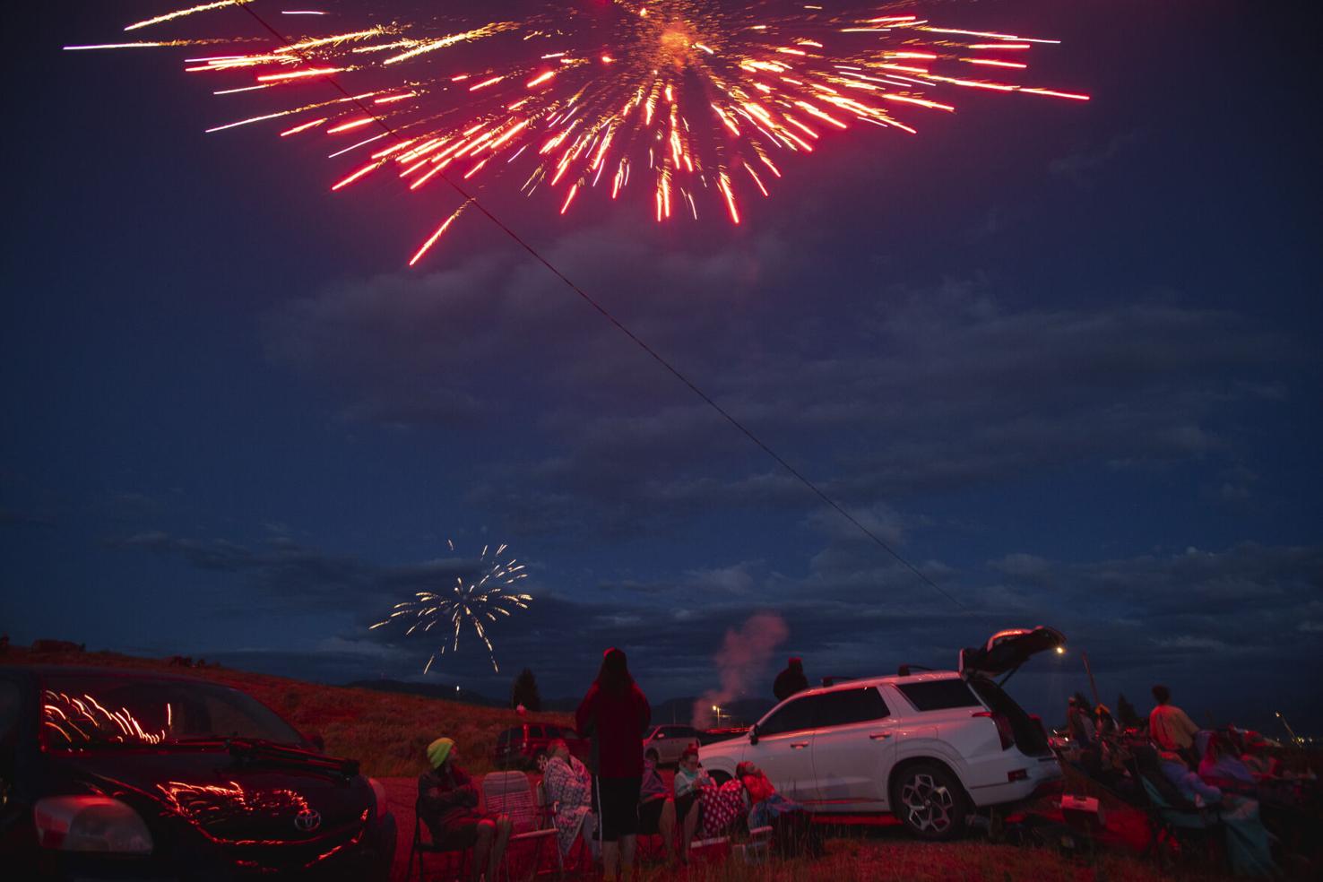 Photos: July 3 fireworks in Butte