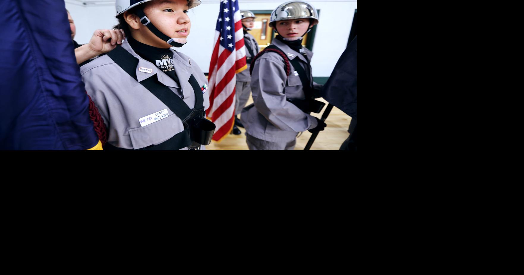 Montana Youth Challenge Academy color guard performs in Butte, educates ...