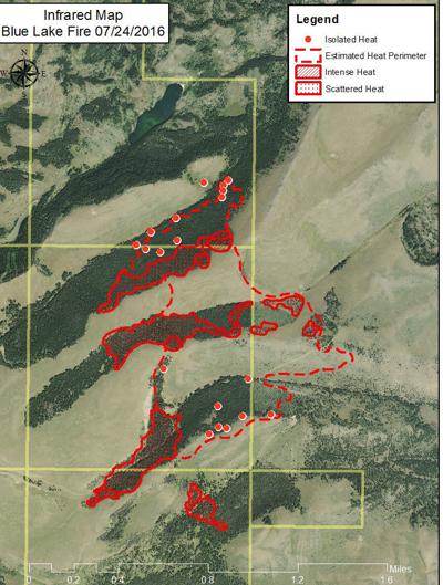 Crews go to 24/7 operations with Blue Lake Fire