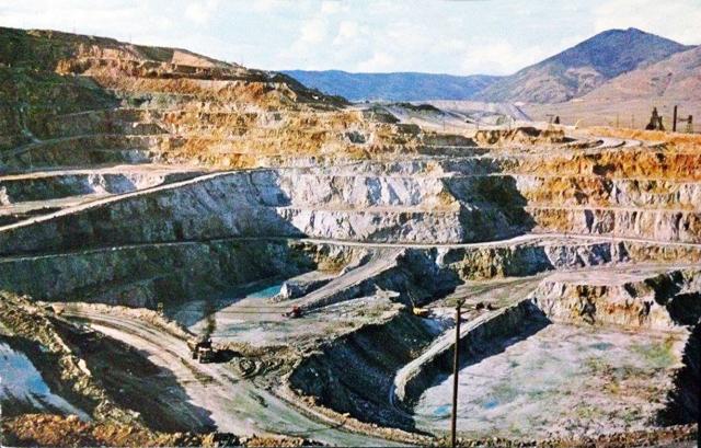 Berkeley Pit then and now