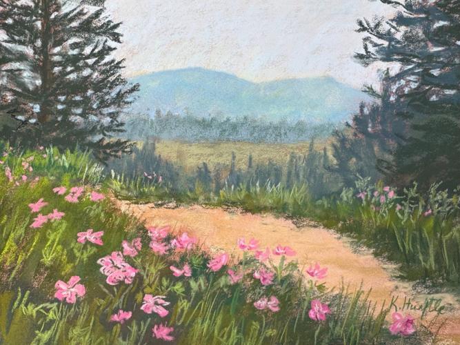 'Mountains and Meadows: Pastel Impressions' at Main Stope