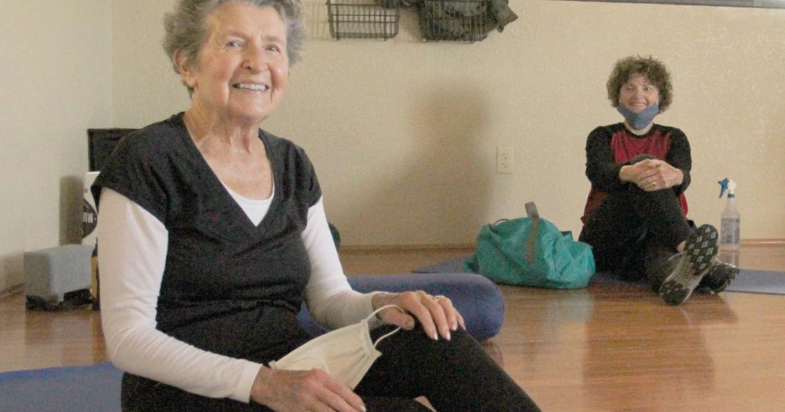 90-year-old Doris Quinn inspires others with active lifestyle, positive ...