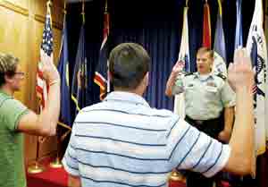 Clark assumes command of Butte MEPS