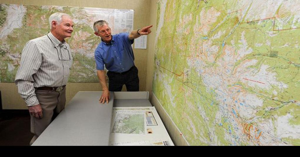 New wall map covers entire Absaroka-Beartooth Wilderness