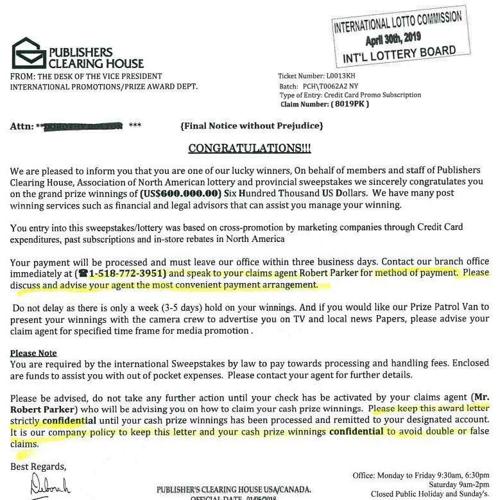 Butte police warn locals of reported letter, text message scams