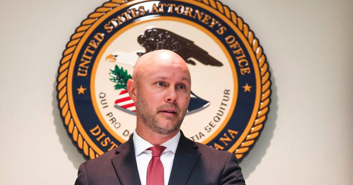 Departure of U.S. Attorney Jesse Laslovich announced.