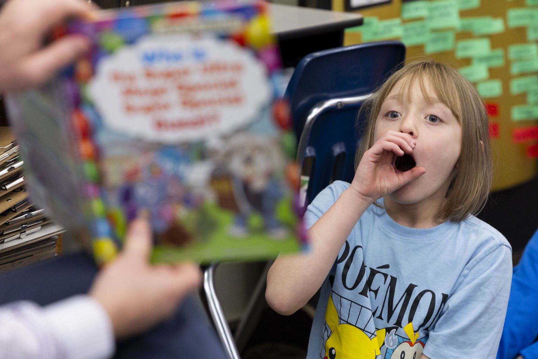 Community members read to Butte students for literacy project