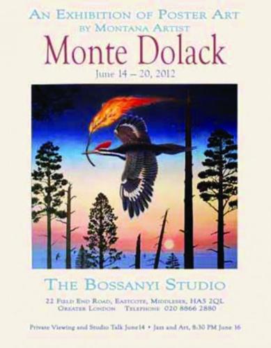 Monte Dolack to show posters in London