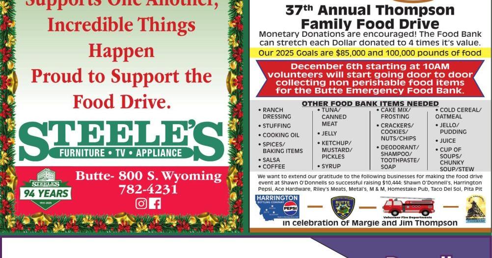 Thompson Food Drive 2025