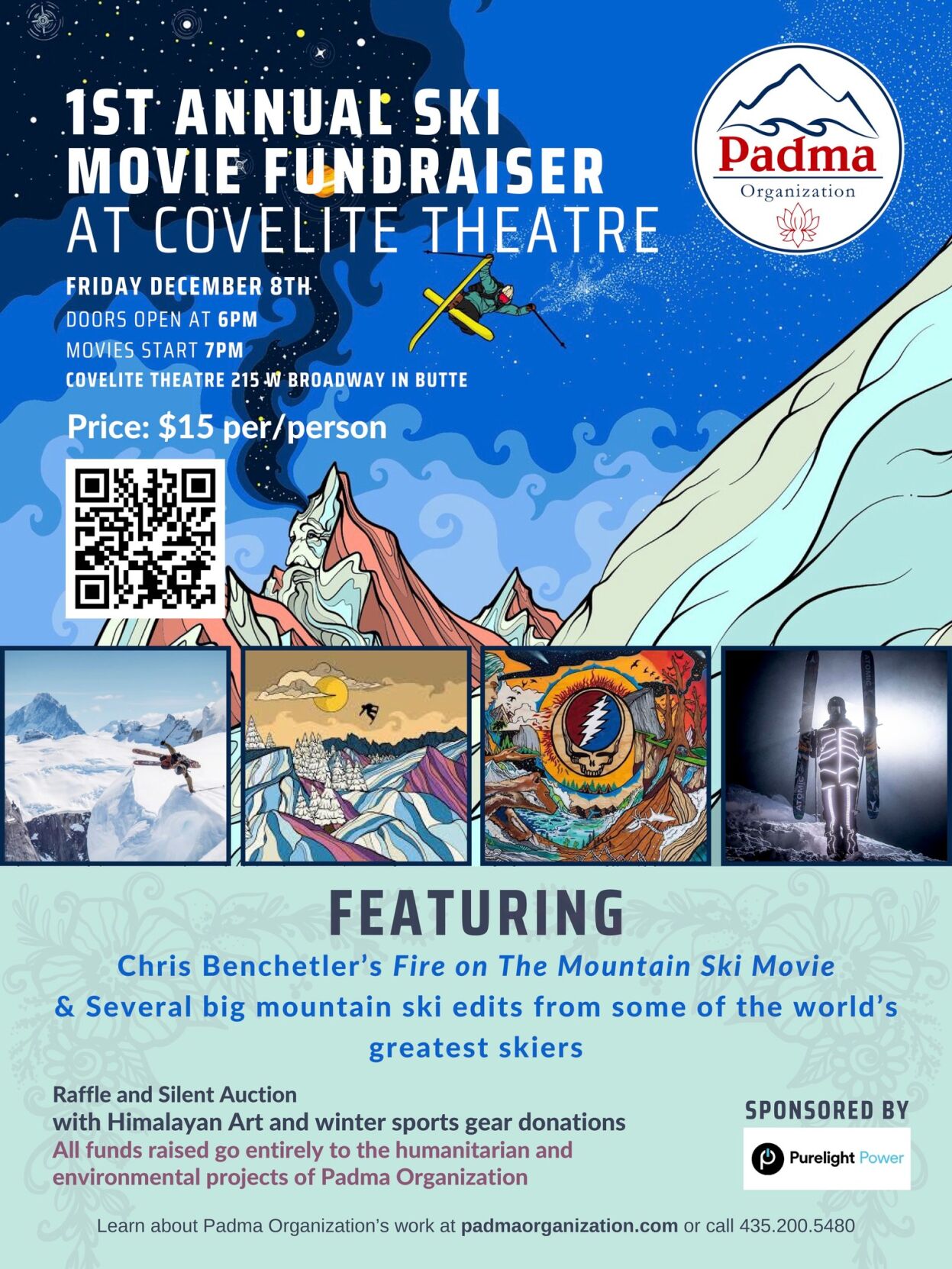 Upcoming events at the Covellite Theater in Uptown Butte