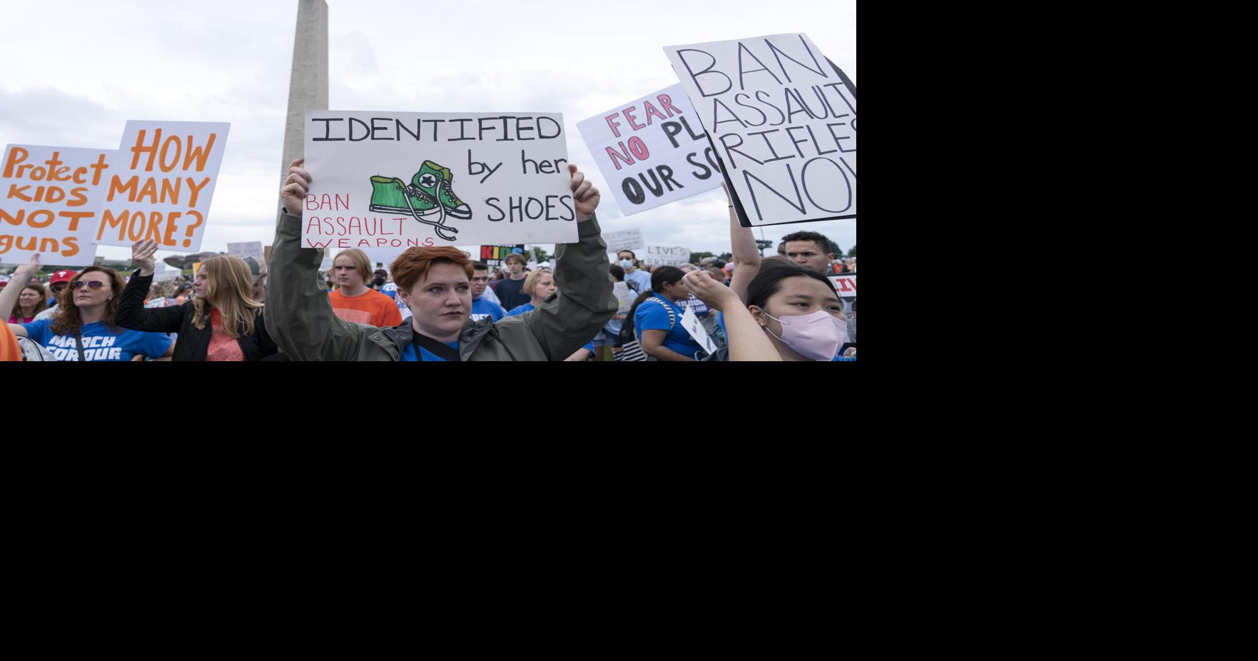 Thousands rally to demand gun law changes: See scenes from across US