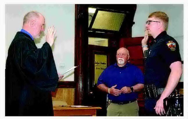 New police officer sworn in