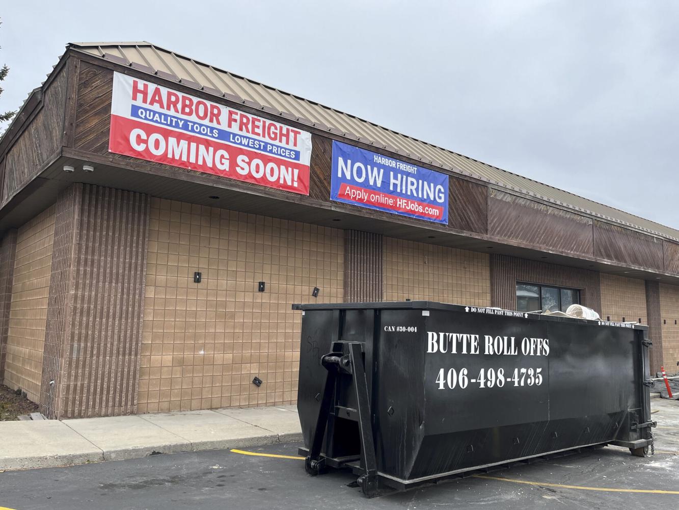 Harbor Freight started renovations on Bob Ward’s building