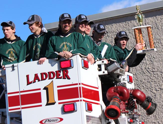 Copper City Kings celebrate state hockey title