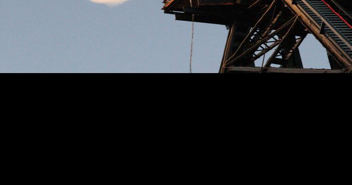 Spanky Spangler plunges from Original headframe; Stuntman dazzles