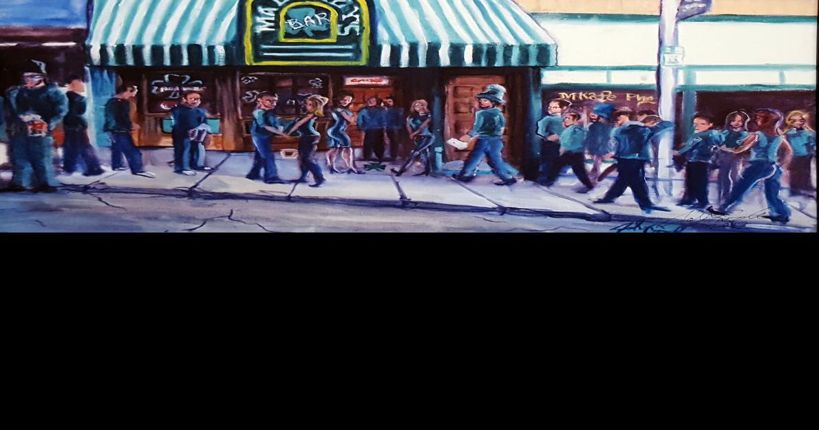 Works of John Carle on display