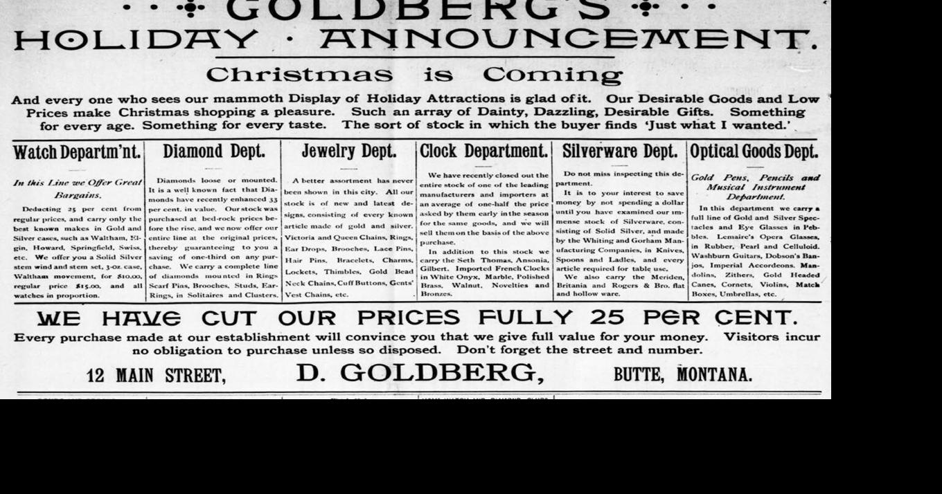 Mining City History: Newspaper accounts tell tales of Christmases past