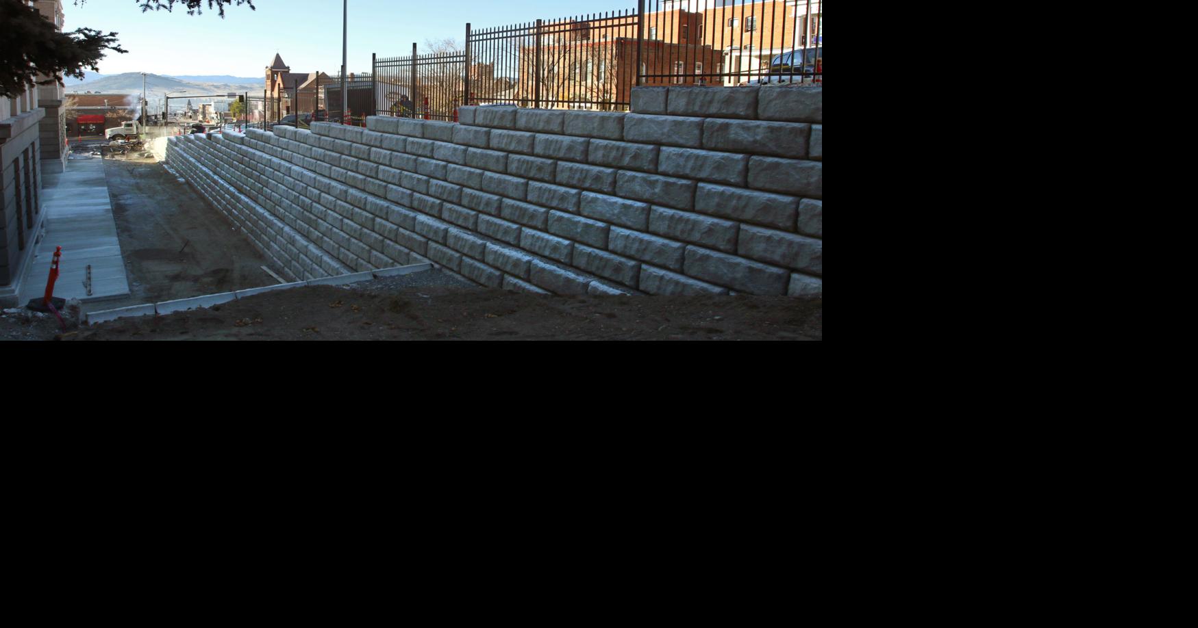 Officials explain added costs, length of courthouse wall project