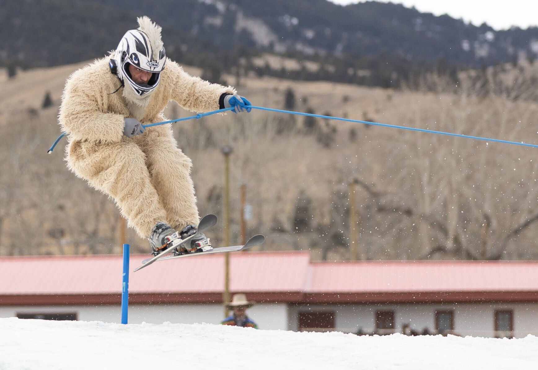 Photos: Skijoring the Big Rock races see hundreds of participants in ...