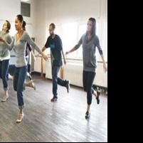 See video of the dancers practicing.HEEL, TOE … Dancers Josephine ...