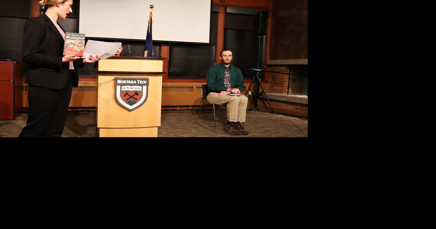 Tech students participate in mock trial for banned books week