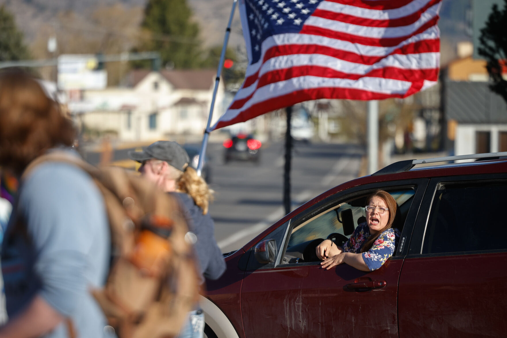 Butte rally draws over 200 in protest of Trump policies