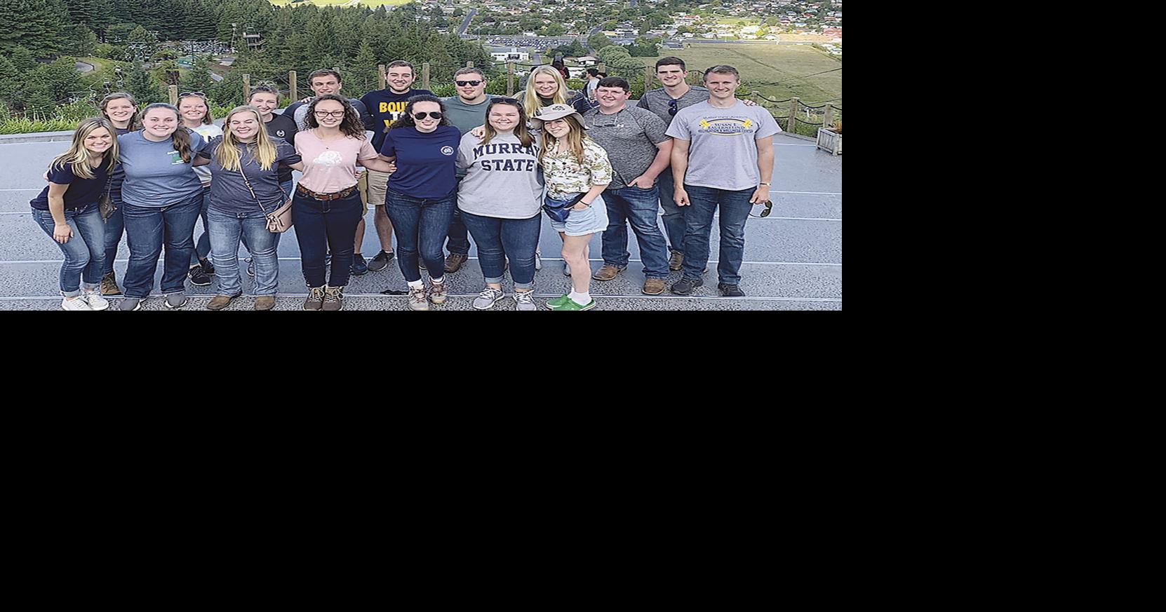 Murray State agriculture students study abroad in New Zealand ...