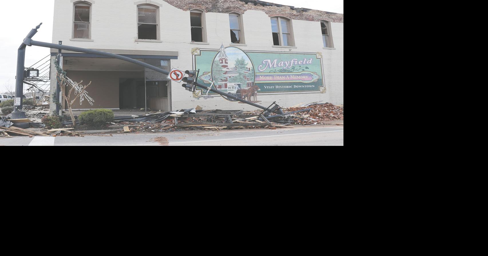 A community in ruins: Mayfield residents dig out from rubble after ...