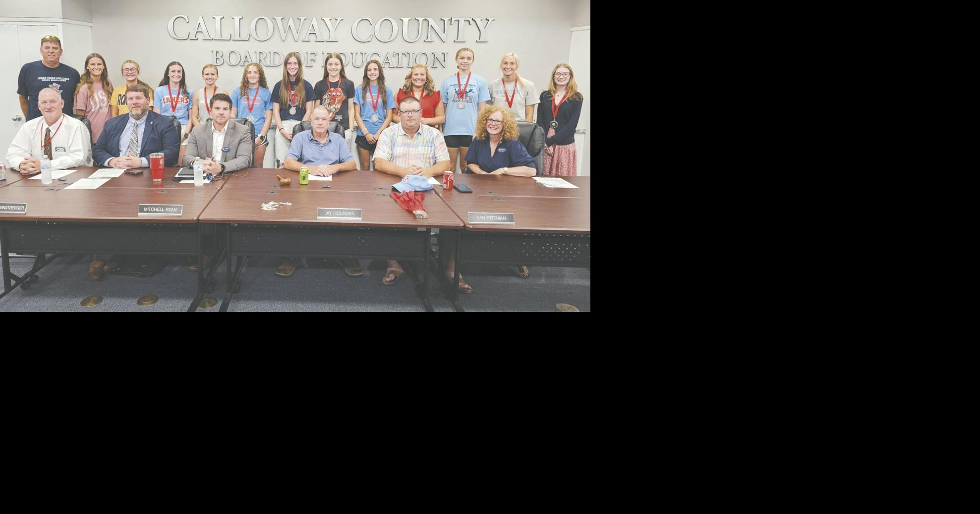 Calloway board honors girls’ track team | News | murrayledger.com