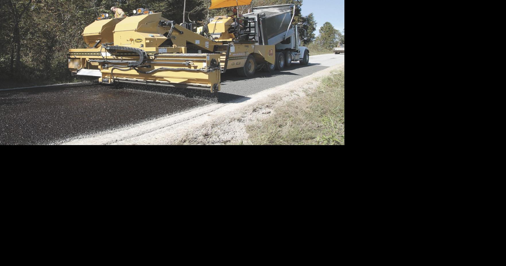 Rubberized asphalt experiment begins near Kirksey | Local News ...