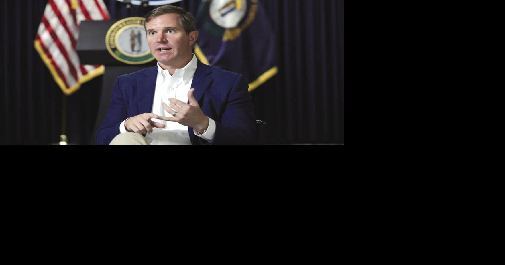 The Andy Beshear-for-VP blitz continues as he speaks at Harris campaign ...