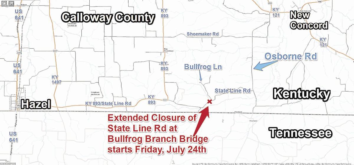 KYTC announces State Line Road closure for today | Local News ...