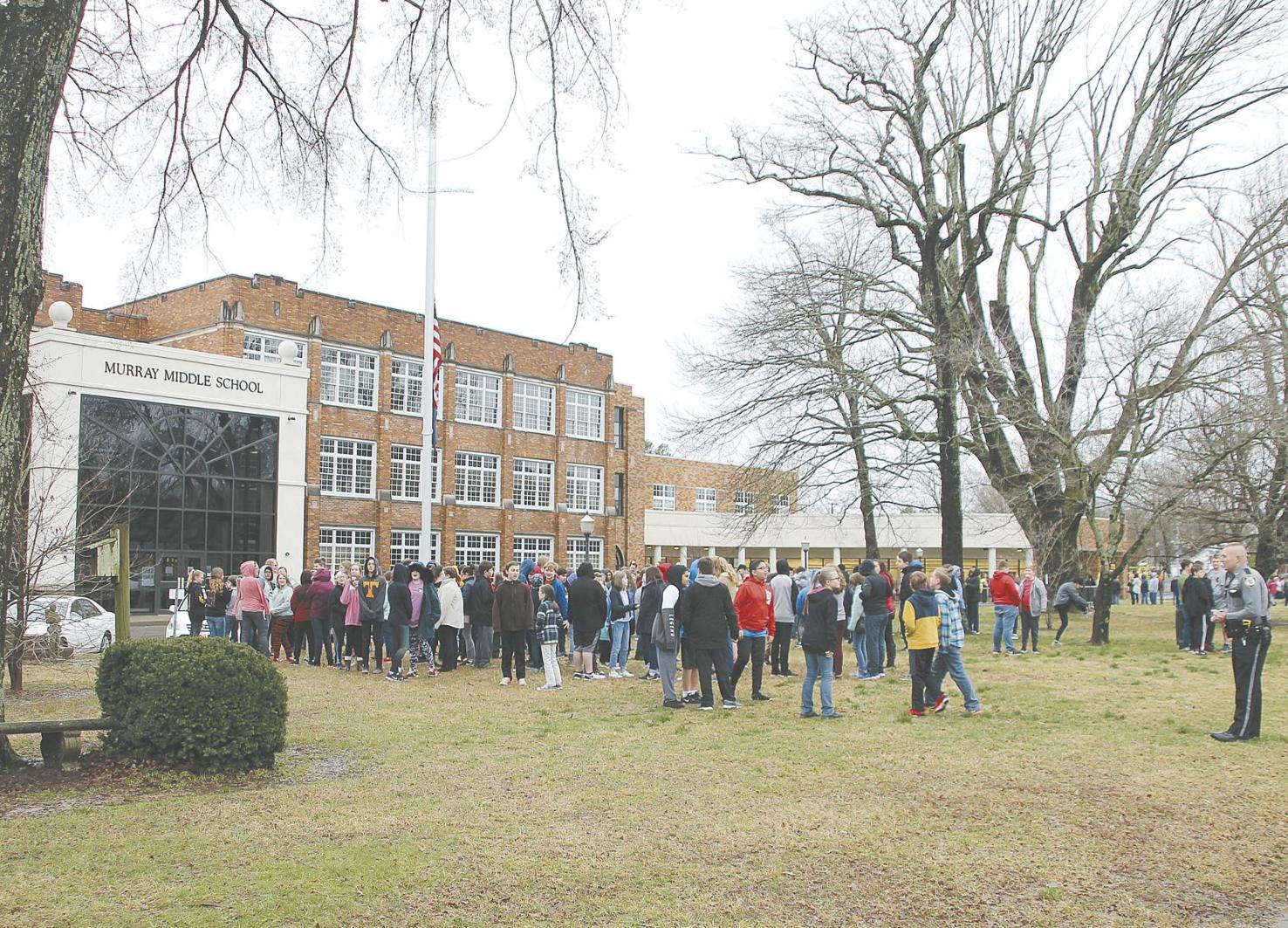 Murray Middle temporarily evacuated | Local News | murrayledger.com