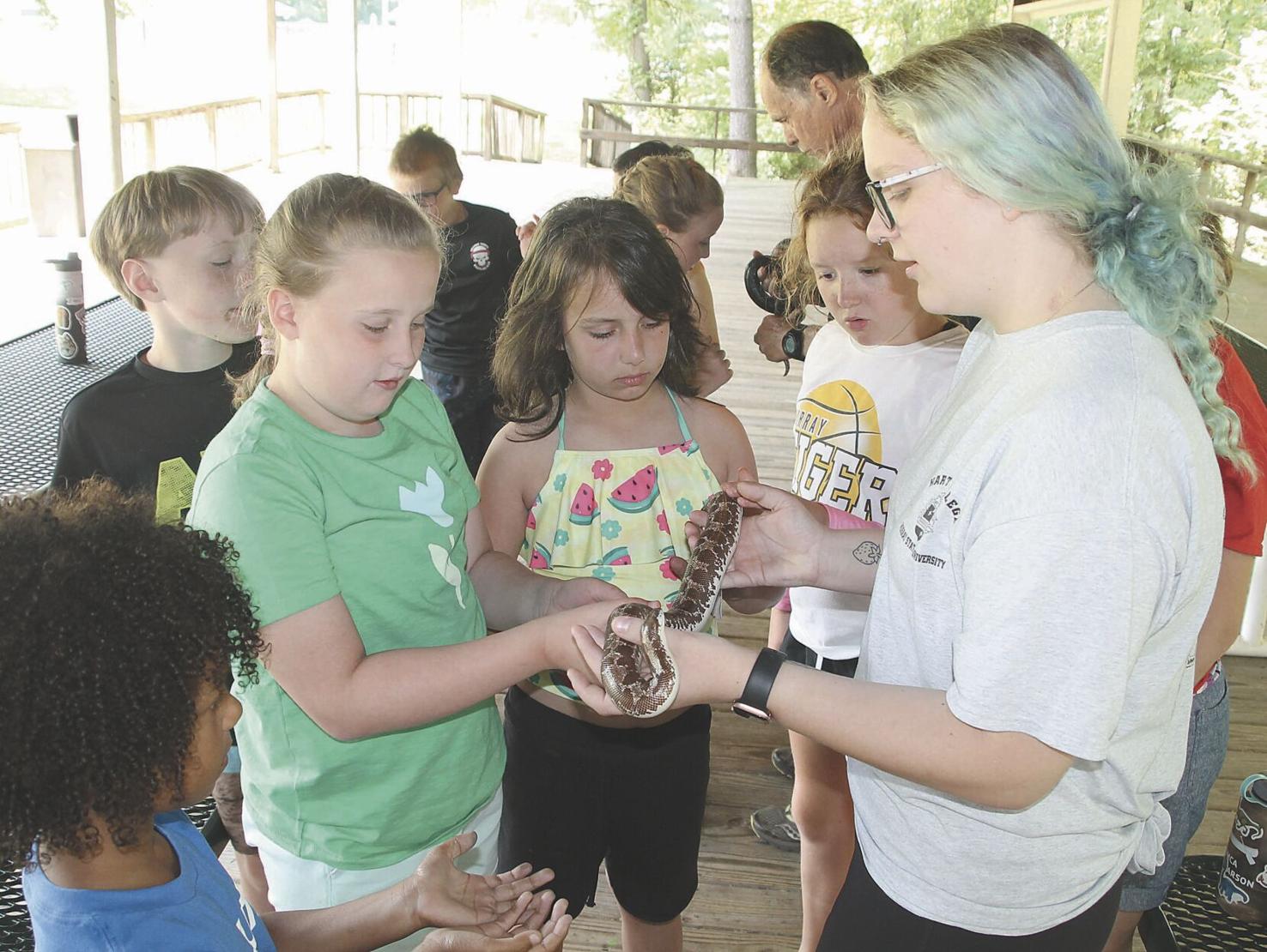 Learning about snakes at day camp | News | murrayledger.com