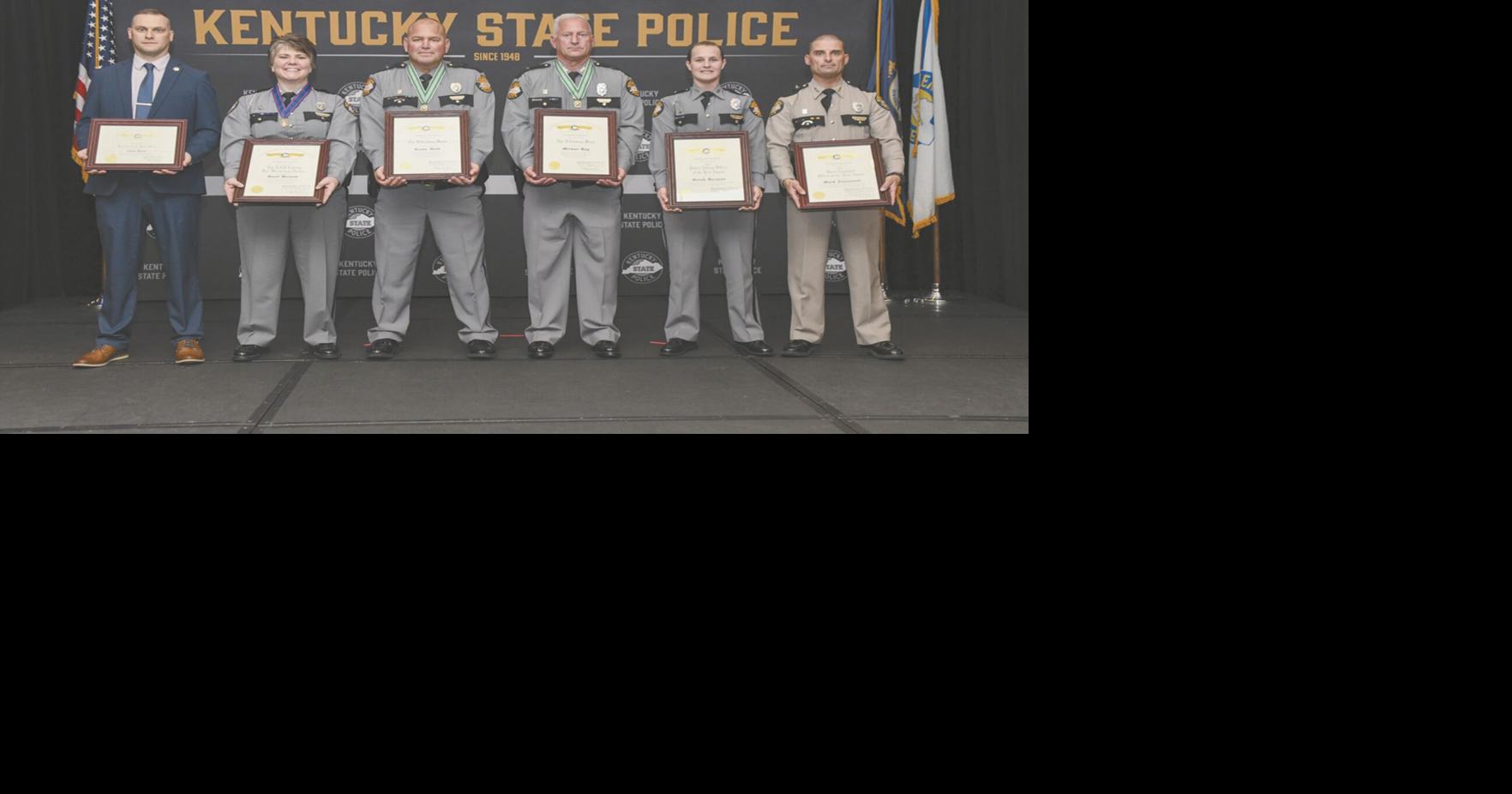 KSP Post 1 officers honored at State Police Award Ceremony | News ...