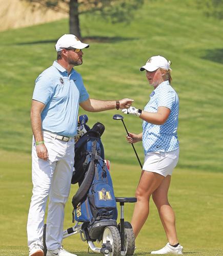 Racers’ Carter begins off-season with coach as caddy in St. Louis ...