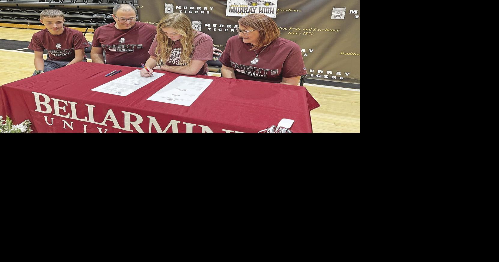 Murray High swimmer Brogan signs letter with Bellarmine | High Schools ...