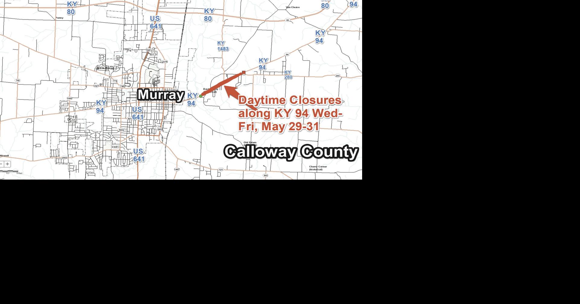 KYTC plans KY 94 East closure starting Wednesday | Local News ...