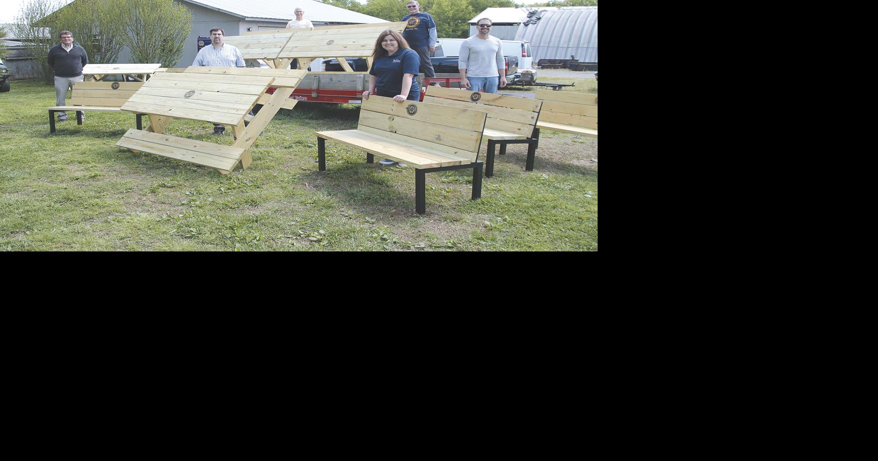 Rotary Club works with ATC to supply benches, tables to park and ...