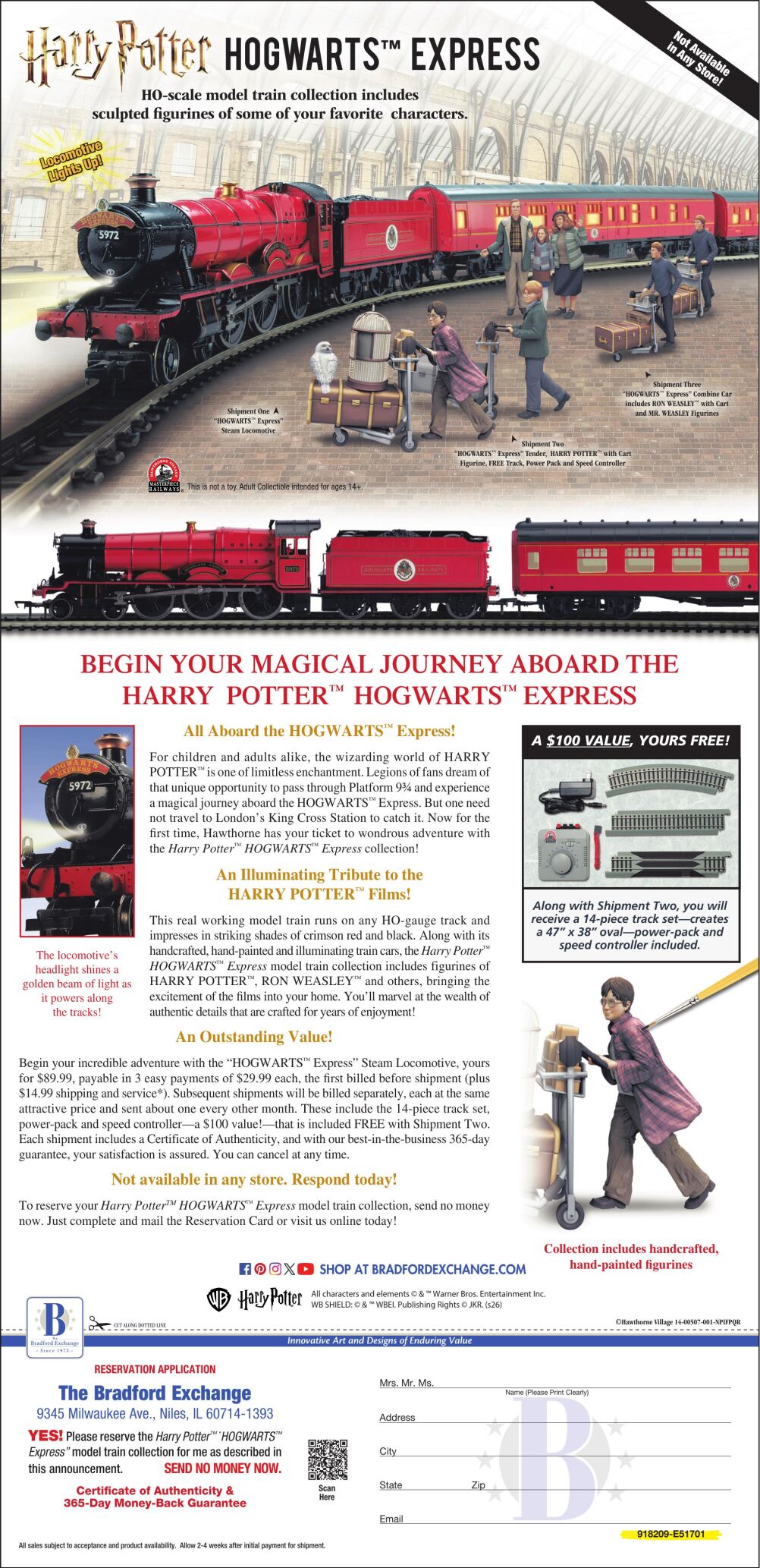 BRADFORD EXCHANGE - MIDWEST LISTS AND MEDIA - Ad from 2026-06-11