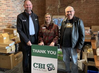 CBI Bank and Trust sponsors NAEIR supply delivery for local non-profits